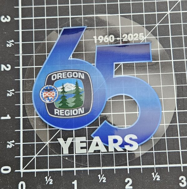 ORPCA 65th Anniversary Cling – Oregon Region – PCA