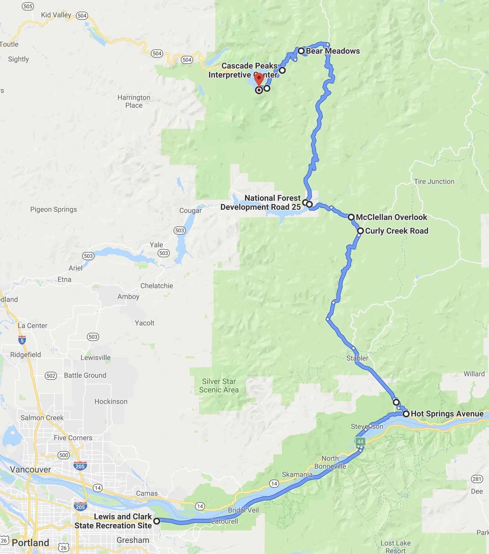 2019 August SUV Tour to Windy Ridge – Oregon Region – PCA