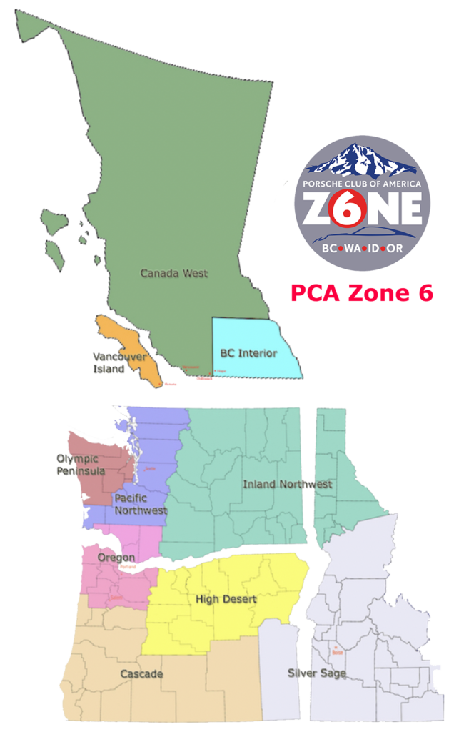Zone 6 Map – Oregon Region – PCA